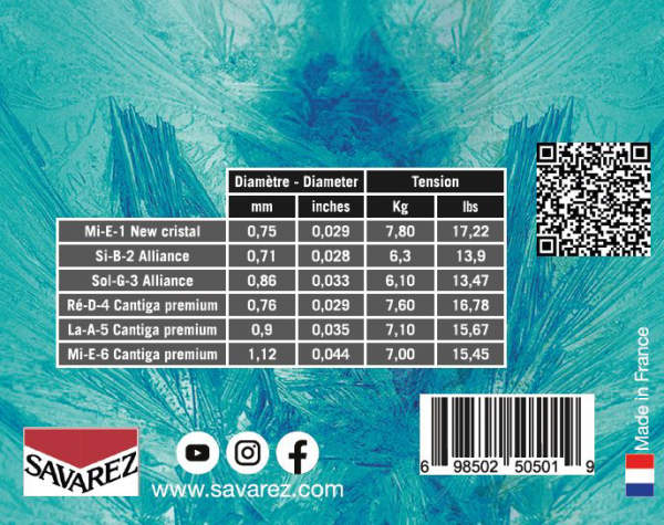 EVOLUTION CANTIGA PREMIUM HIGH TENSION 510EJP | Savarez